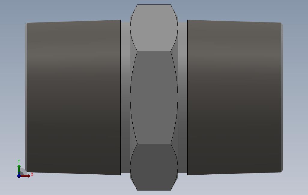 双外丝接头dn25solidworks 2017模型图纸免费下载 懒石网