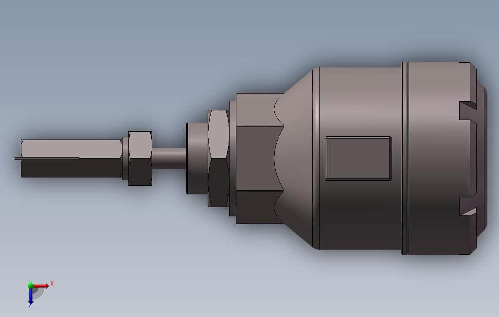 一字型阻旋料位开关_XFL-ZX-100MM_SOLIDWORKS 2018_模型图纸下载 – 懒石网