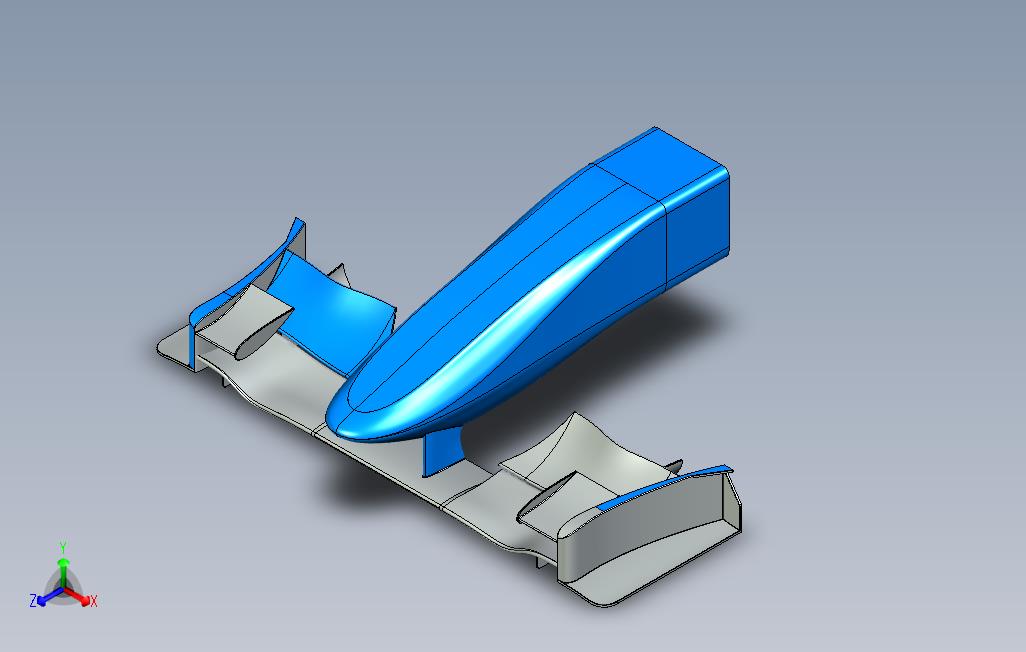 F1-前翼子板_IGES_模型图纸下载 – 懒石网
