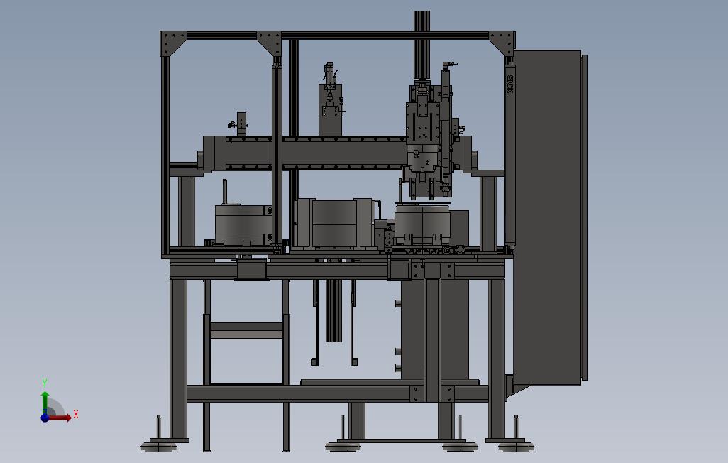 非标自动化设备【a64】solidworks 2011模型图纸下载 懒石网