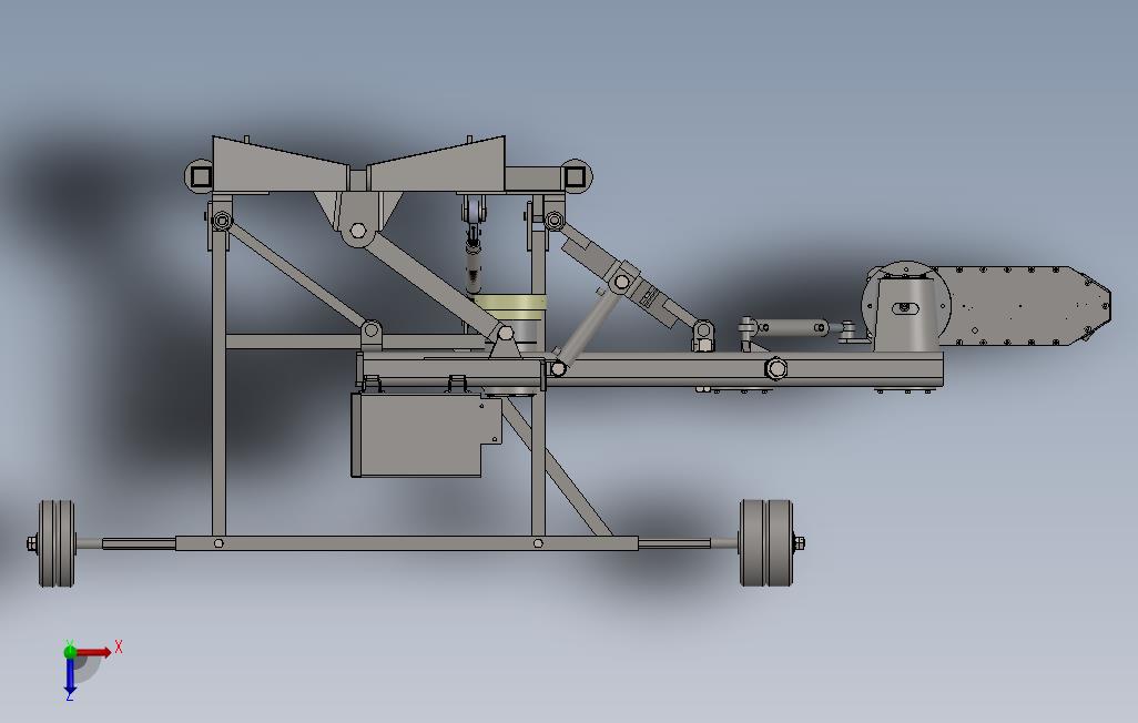 耕种机solidworks 2017模型图纸下载 懒石网