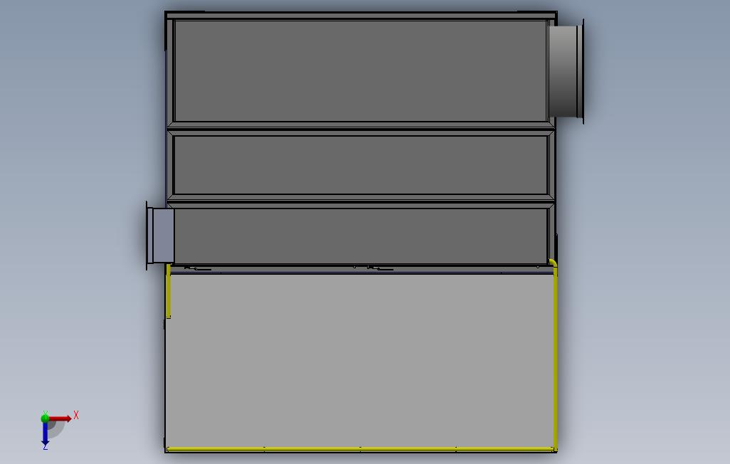 精细过滤器。hepa滤清器solidworks 2018模型图纸下载 懒石网
