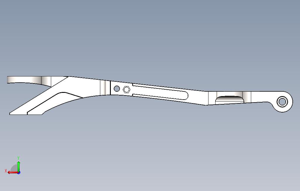铰链支架solidworks 2011模型图纸下载 懒石网