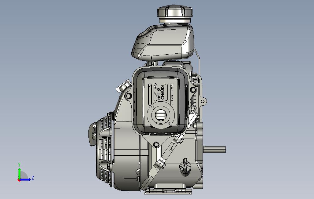 Hondagx1发动机模型3d图纸step格式step模型图纸下载 懒石网