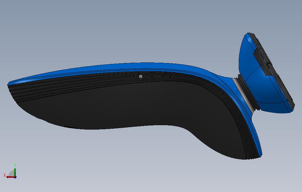 飞利浦剃须刀模型solidworks 2013模型图纸下载 懒石网