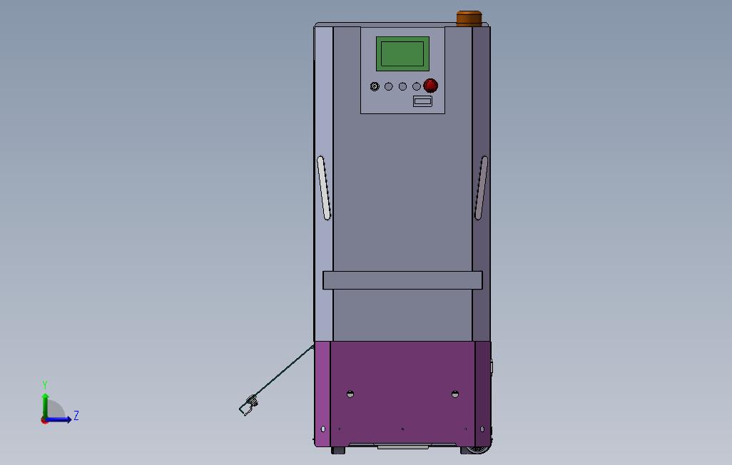 仓储物流磁导滚筒线agv自动引导运输小车solidworks 2014模型图纸下载 懒石网