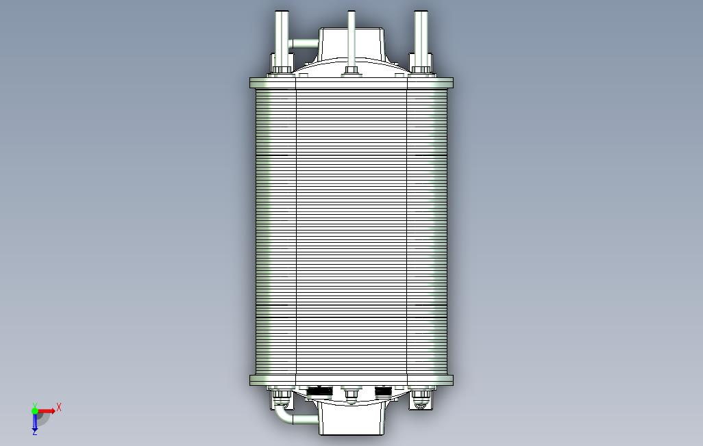 CEDI超纯水系统处理设备_UG_模型图纸下载 – 懒石网