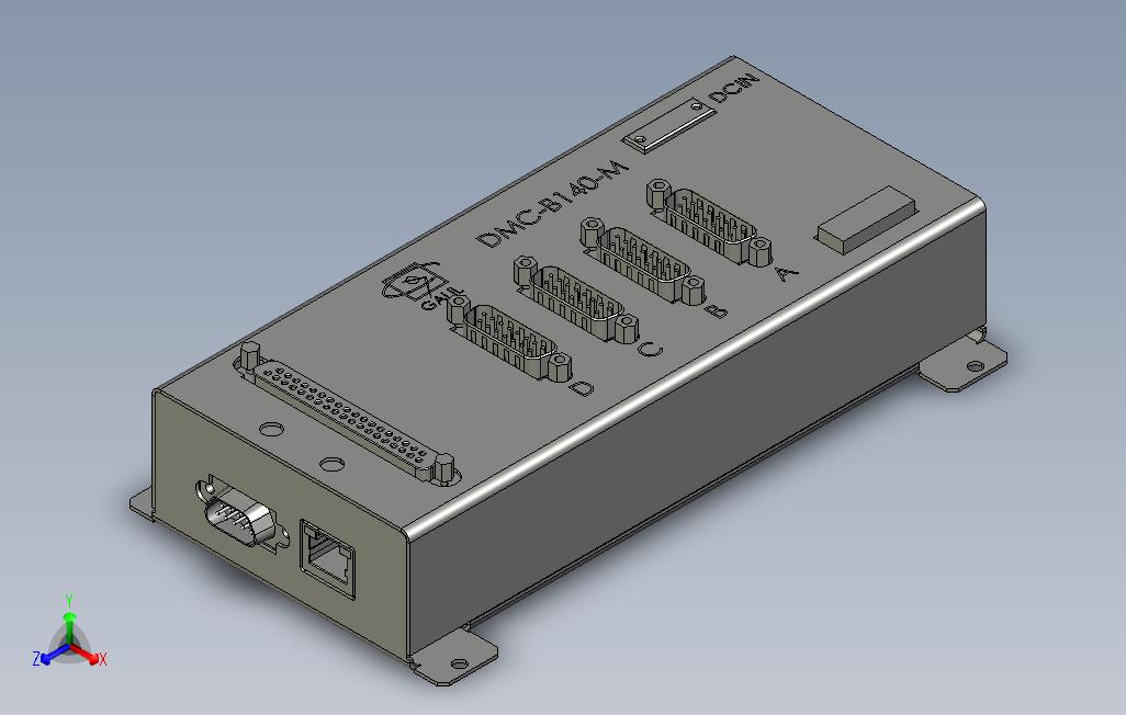 DMC-B140-M型_STEP_模型图纸下载 – 懒石网