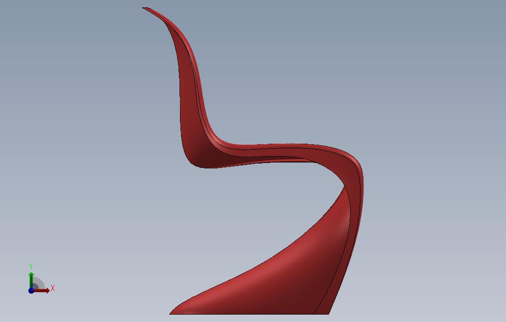 潘顿椅solidworks 2011模型图纸下载 懒石网