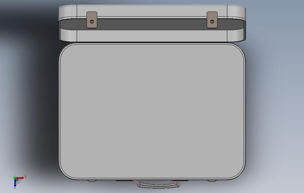 复古手提箱solidworks 2018模型图纸下载 懒石网