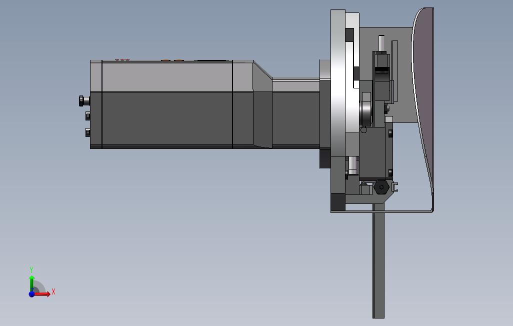 角度式快速机械手（详细的新型凸轮机构）solidworks 2012模型图纸下载 懒石网