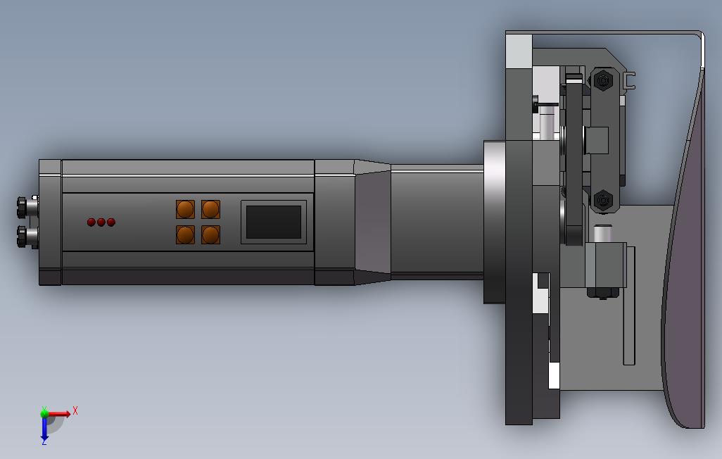 角度式快速机械手（详细的新型凸轮机构）solidworks 2012模型图纸下载 懒石网