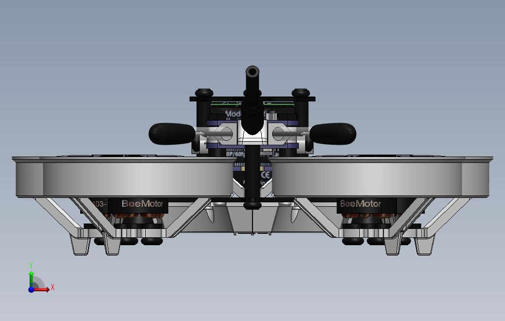 Iflightcinebee75hd四轴飞行器无人机3d图纸solidworks设计solidworks 2016模型图纸下载 懒石网