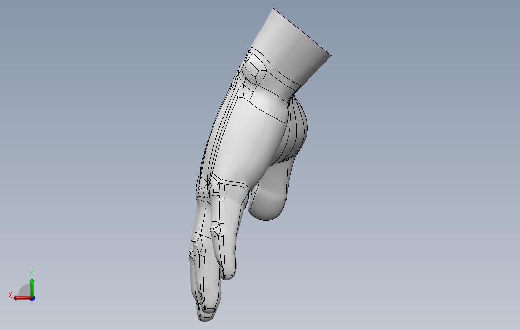 手_SOLIDWORKS 2015_模型图纸下载 – 懒石网