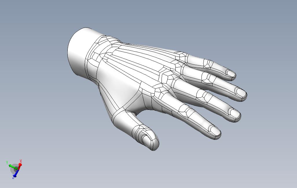 手_SOLIDWORKS 2015_模型图纸下载 – 懒石网