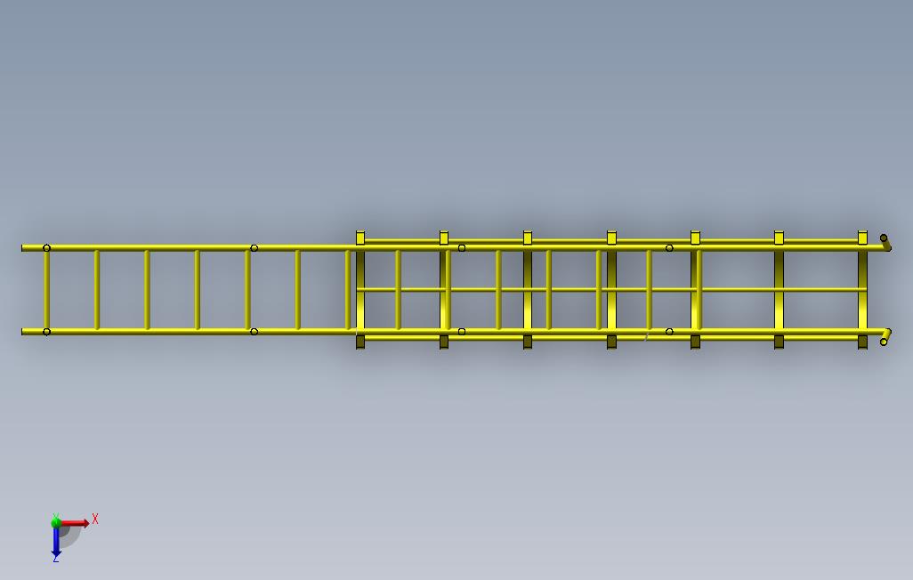 爬梯solidworks 2018模型图纸下载 懒石网