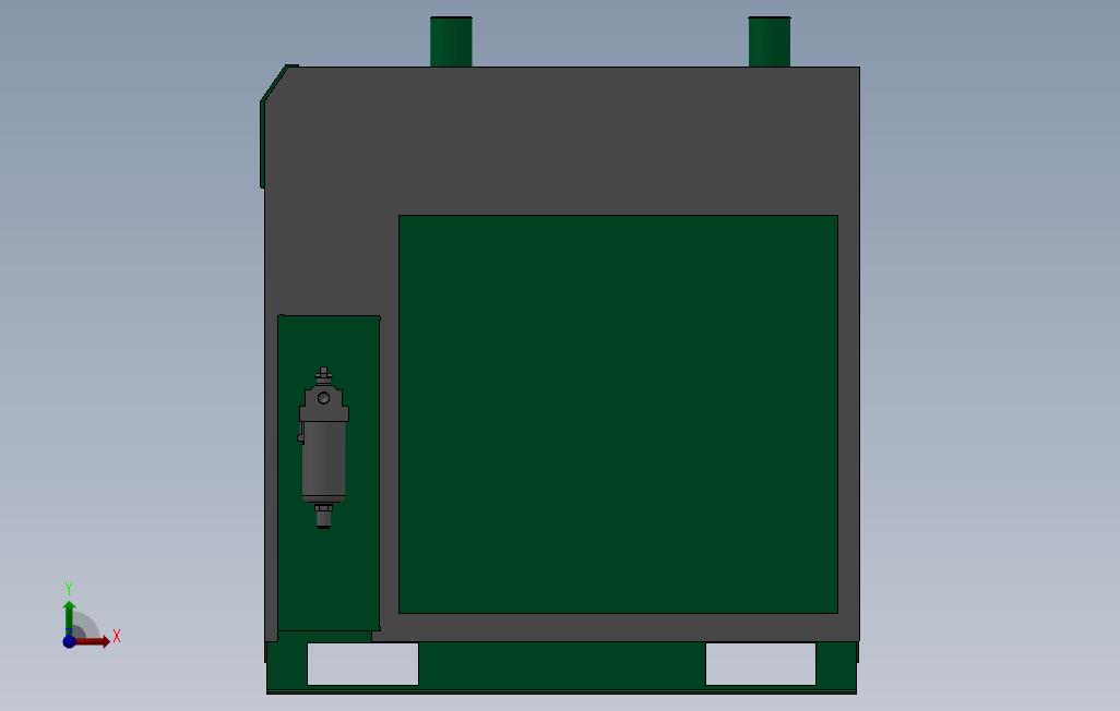 冷干机IDFA75E-23_SOLIDWORKS 2014_模型图纸下载 – 懒石网