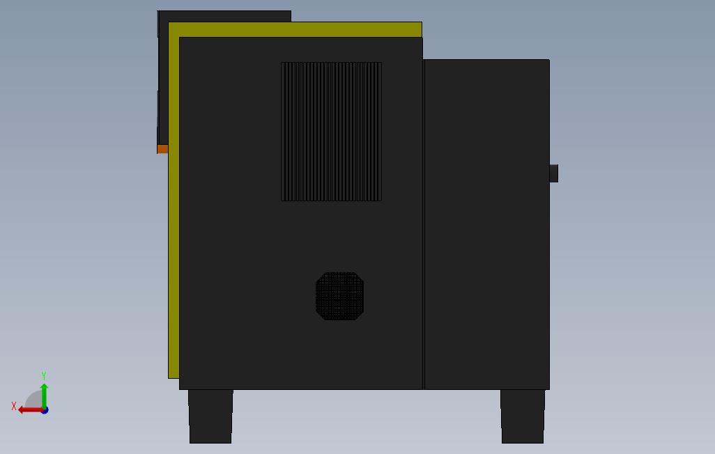 封装空压机solidworks 2013模型图纸下载 懒石网