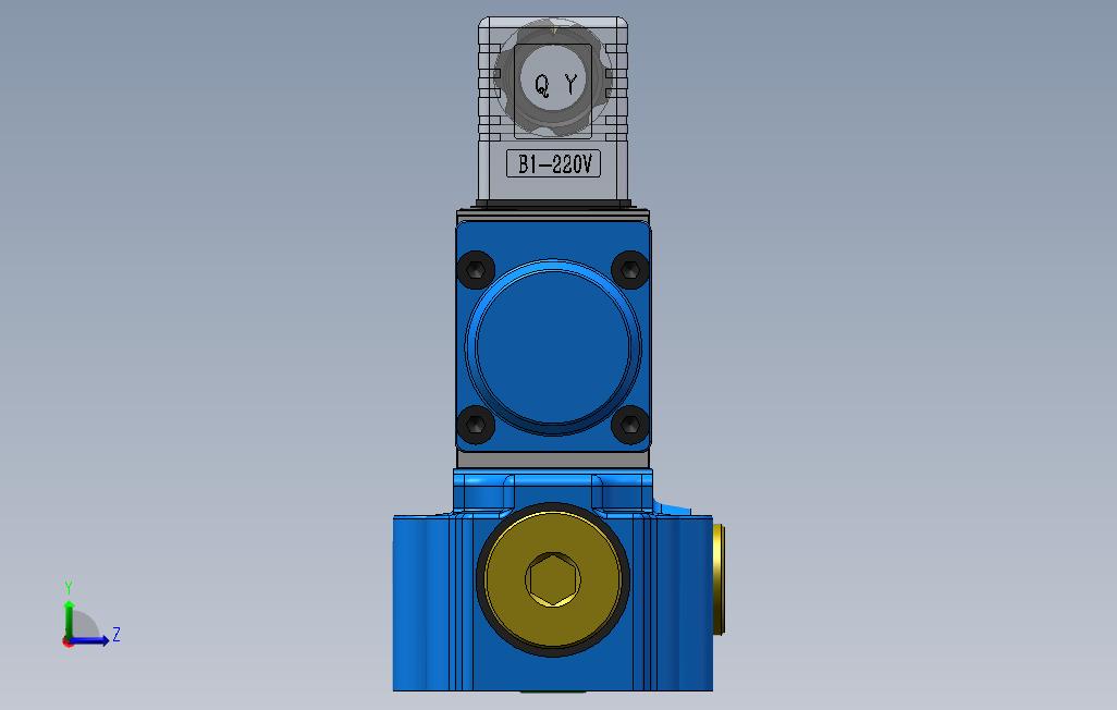 Dbwt 2遥控溢流阀solidworks 2012模型图纸下载 懒石网