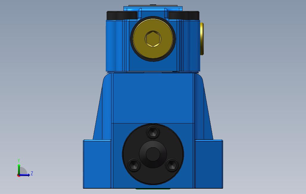 Da10 2先导式卸荷溢流阀solidworks 2012模型图纸下载 懒石网