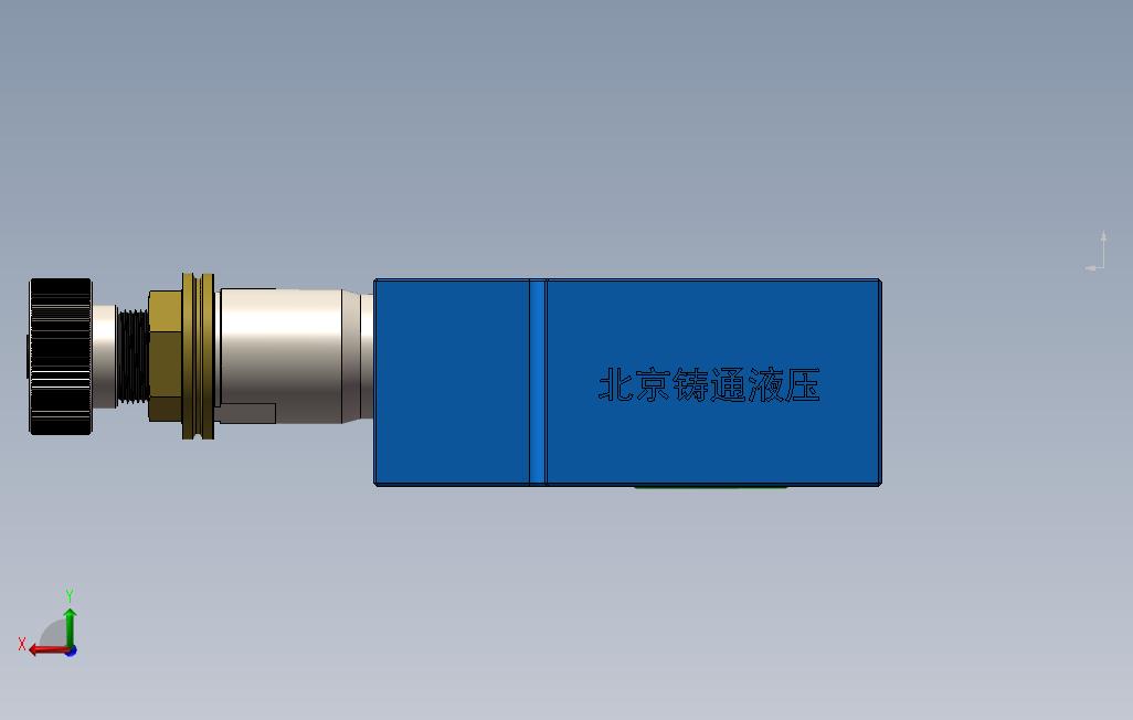 Zdb6 Vb叠加式溢流阀solidworks 2012模型图纸下载 懒石网