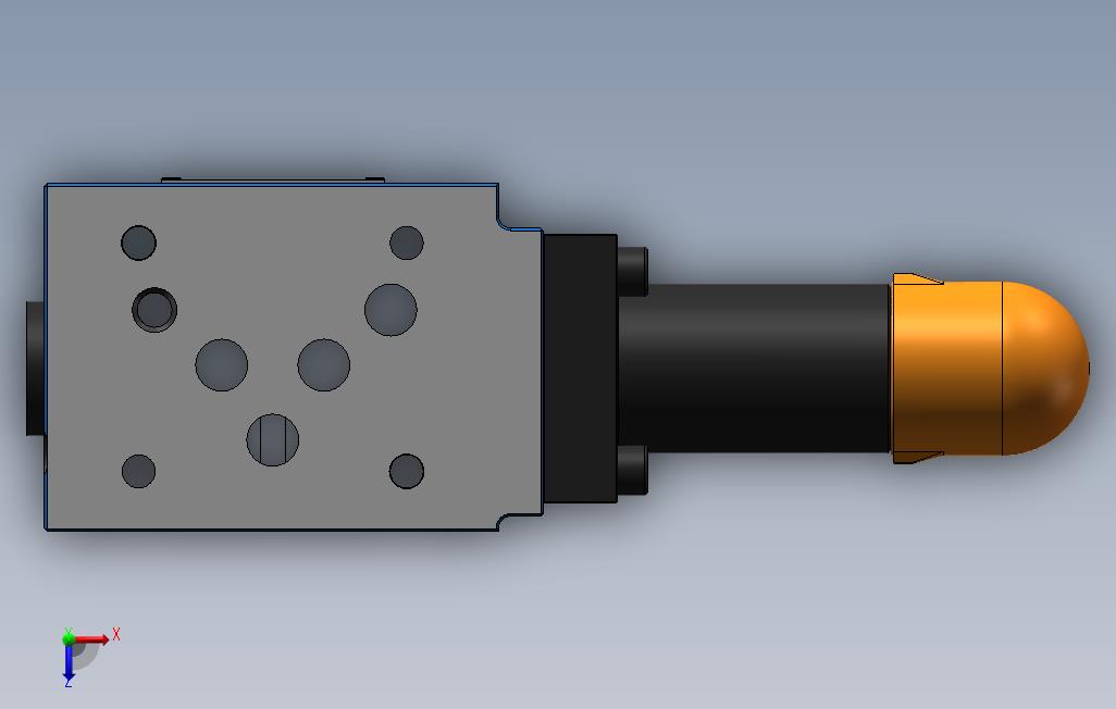 Zdr10dp2 Ym叠加式直动减压阀solidworks 2012模型图纸下载 懒石网