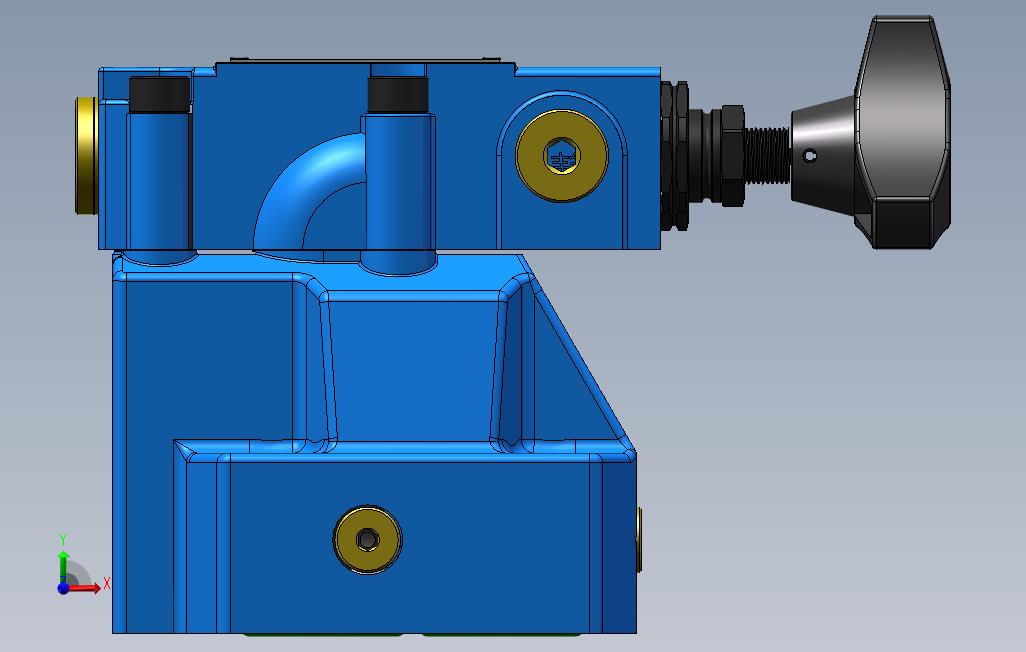Dz20 1 M先导式顺序阀solidworks 2012模型图纸下载 懒石网
