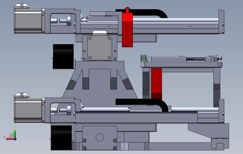 平板双面平面度检测机sw17可编辑solidworks 2017模型图纸下载 懒石网