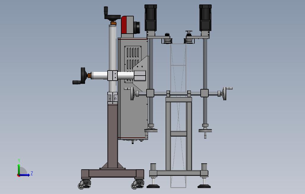 夹持输送激光打标设备sw18可编辑solidworks 2018模型图纸下载 懒石网