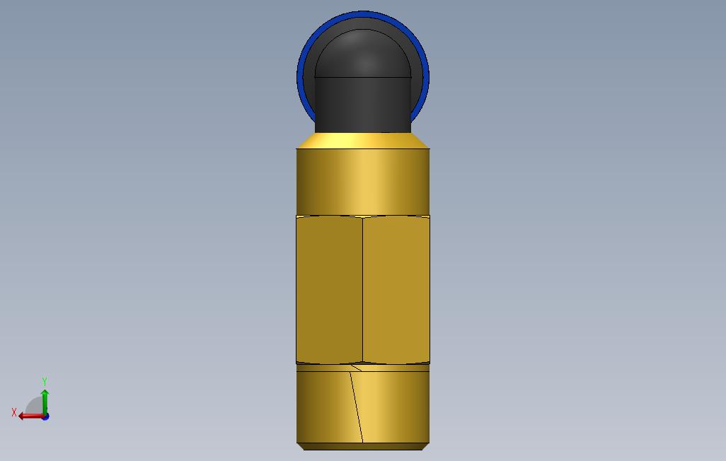 气动直角快速接头φ10～1 2solidworks 2011模型图纸下载 懒石网