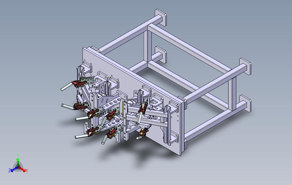 一款MBT焊接夹具Cata，提供teptp_STEP_模型图纸下载 – 懒石网