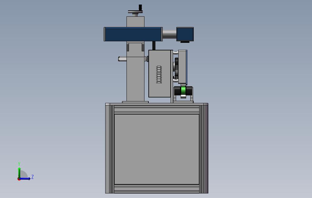 激光打标设备solidworks 2016模型图纸下载 懒石网