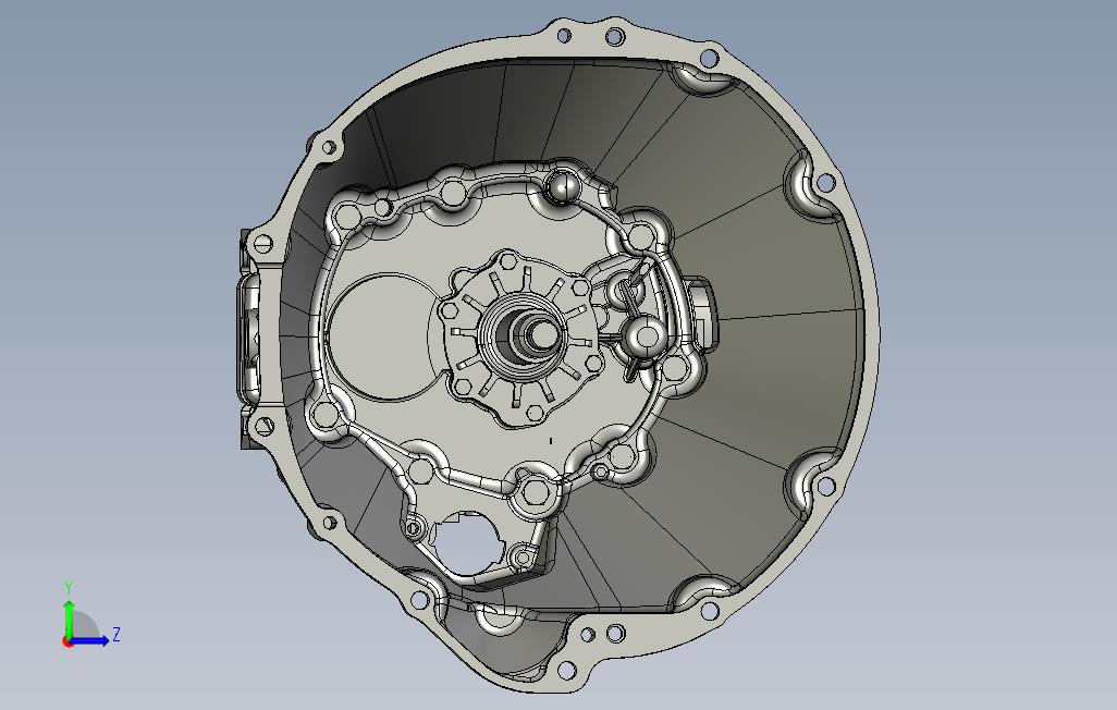 帕杰罗jc538t6变速箱和离合器3d模型catia设计附stp格式模型图纸下载 懒石网
