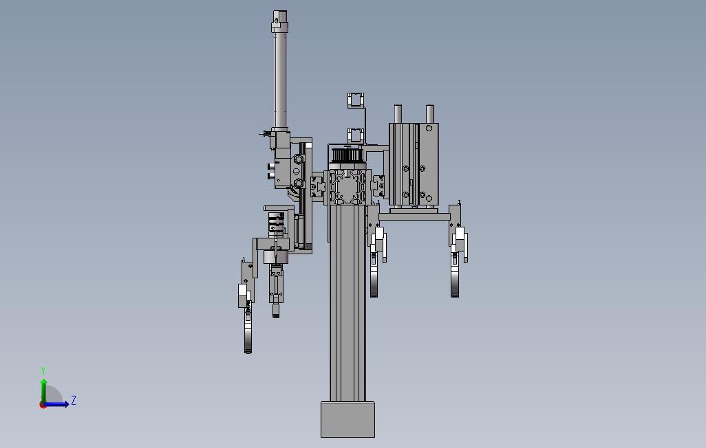 搬送机械爪solidworks 2018模型图纸下载 懒石网