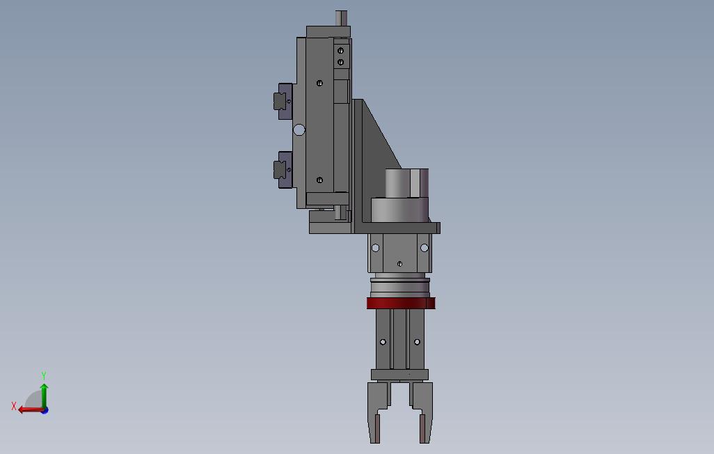 旋转夹持器solidworks 2018模型图纸下载 懒石网