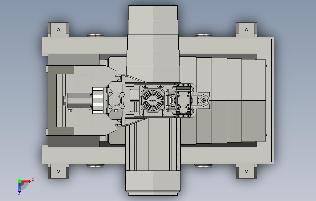 21-000小型加工中心_STEP_模型图纸下载 – 懒石网