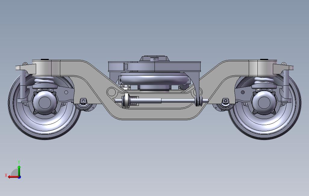 SW-160转向架_SOLIDWORKS 2018_模型图纸下载 – 懒石网