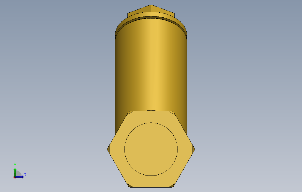 铜y型过滤器 Dn15solidworks 2016模型图纸下载 懒石网