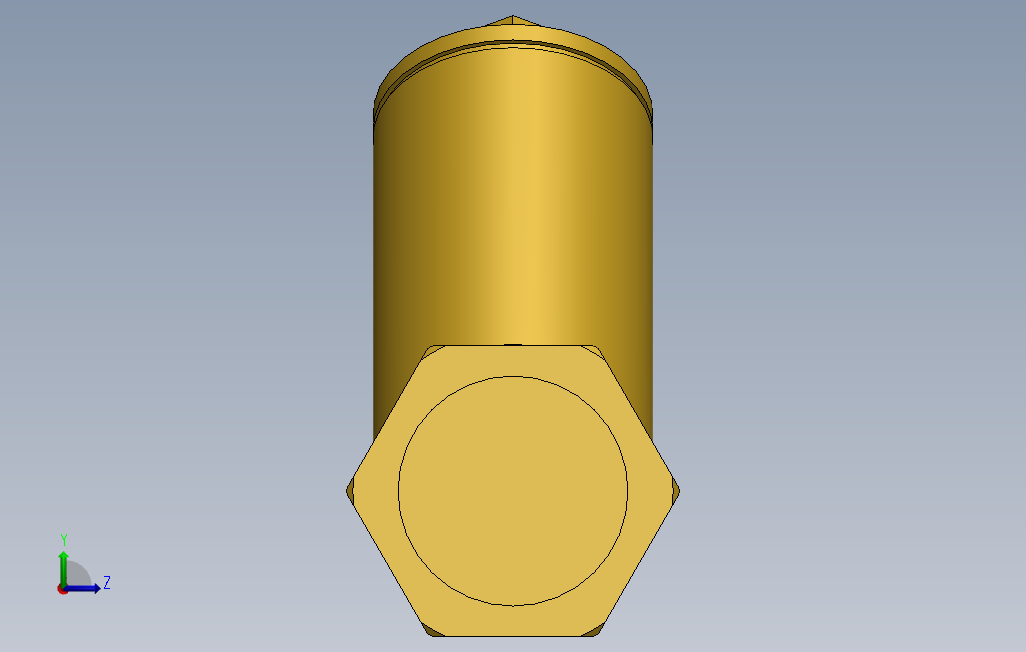 铜y型过滤器 Dn40solidworks 2016模型图纸下载 懒石网