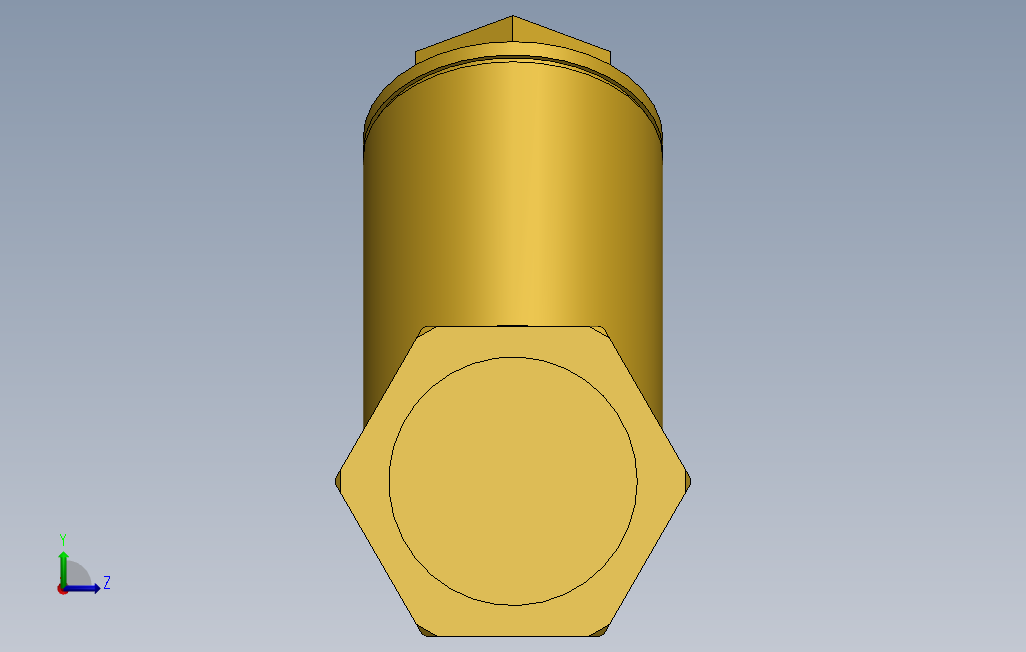 铜y型过滤器 Dn50solidworks 2016模型图纸下载 懒石网