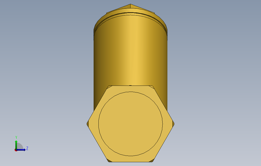 铜y型过滤器 Dn65solidworks 2016模型图纸下载 懒石网