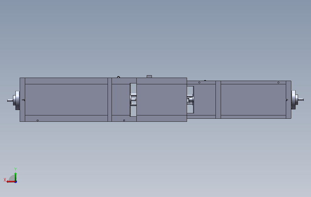 半轴壳体左右两面孔加工组合机床的总体设计_SOLIDWORKS 2014_模型图纸下载 – 懒石网