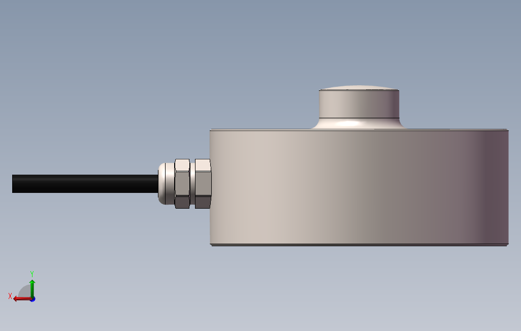 压力传感器100kN纽扣式称重传感器10ton_SOLIDWORKS 2015_模型图纸免费下载 – 懒石网
