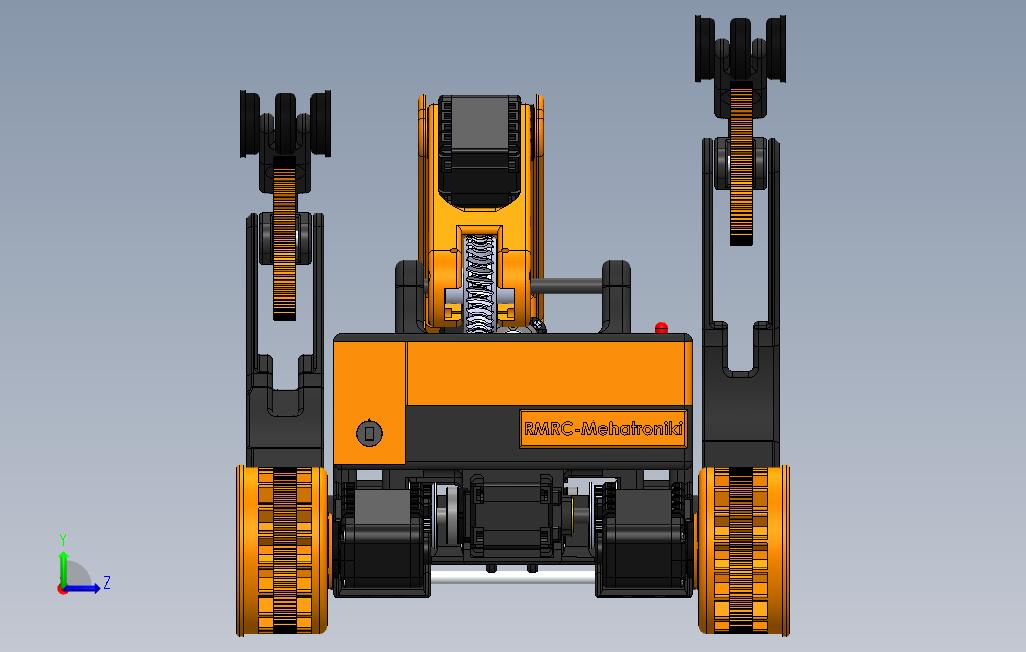 RoboCup救援RMRC机器人机电一体化救援队_SOLIDWORKS 2018_模型图纸下载 – 懒石网