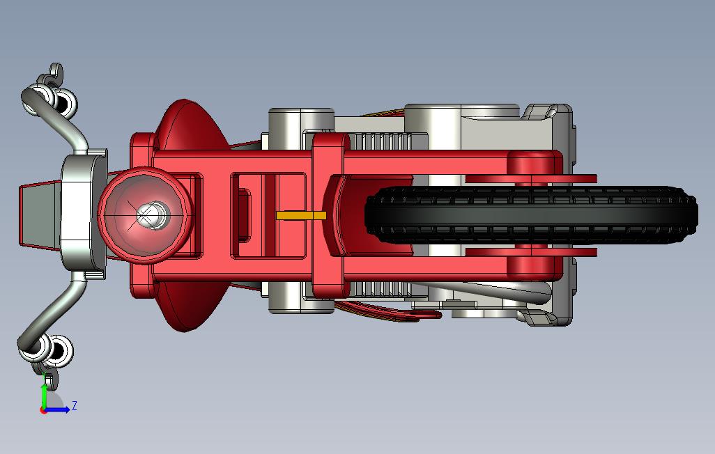 摩托车_PROE_模型图纸免费下载 – 懒石网
