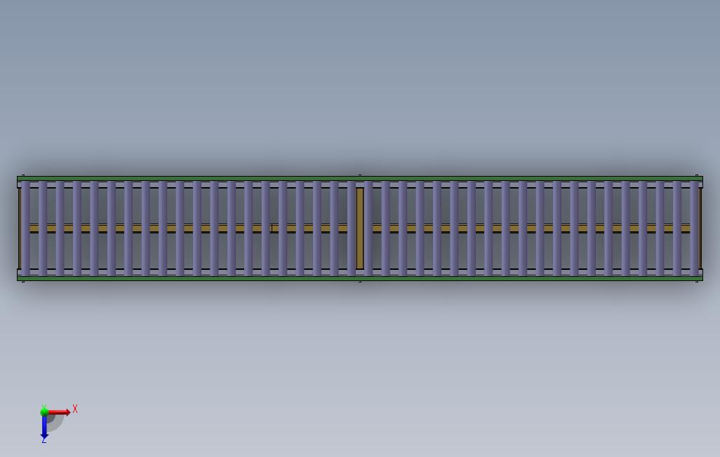 无动力滚筒线 Solidworks 2012 模型图纸免费下载 懒石网