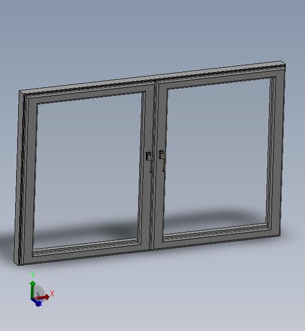 窗户_SOLIDWORKS 2011_模型图纸免费下载 – 懒石网