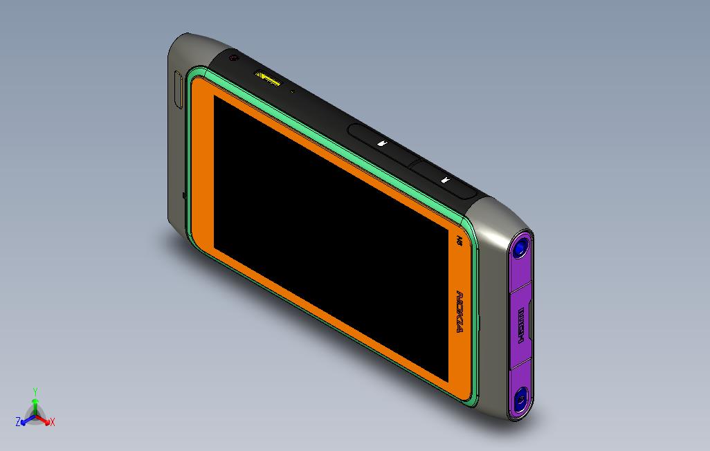 诺基亚N8_IGES_模型图纸免费下载 – 懒石网