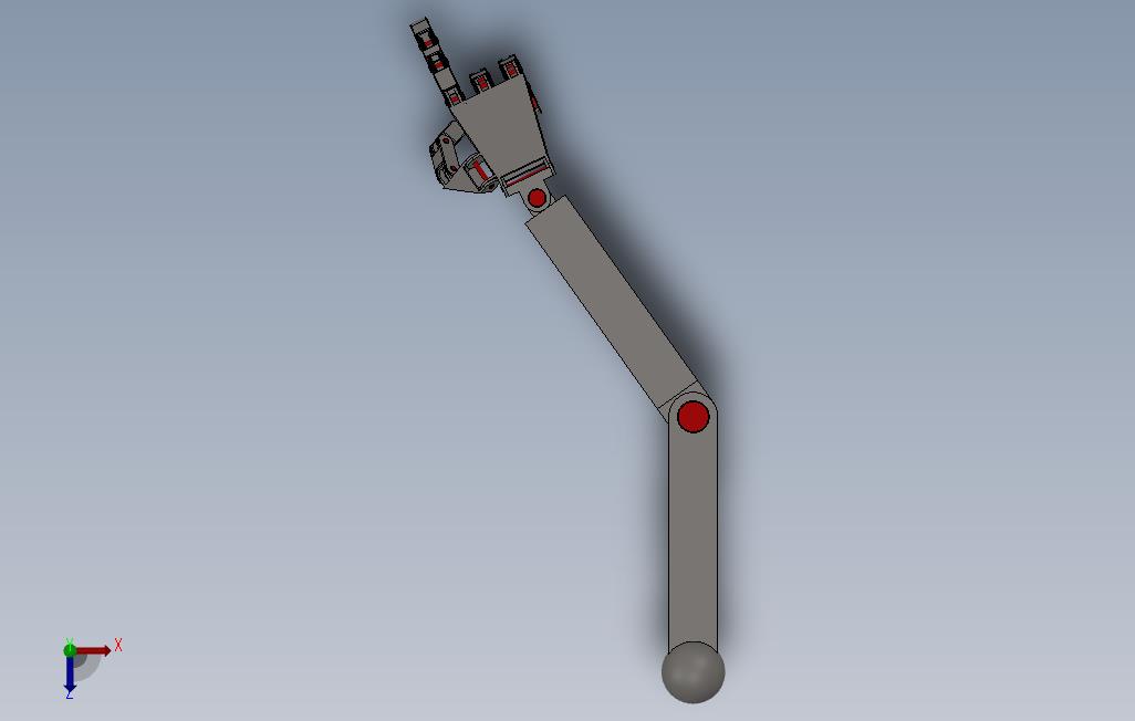 2机器人手臂solidworks 2011模型图纸免费下载 懒石网