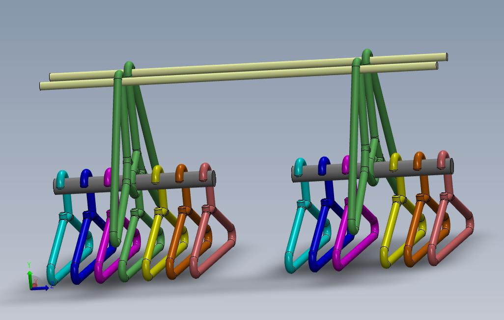 2衣架solidworks 2012模型图纸免费下载 懒石网